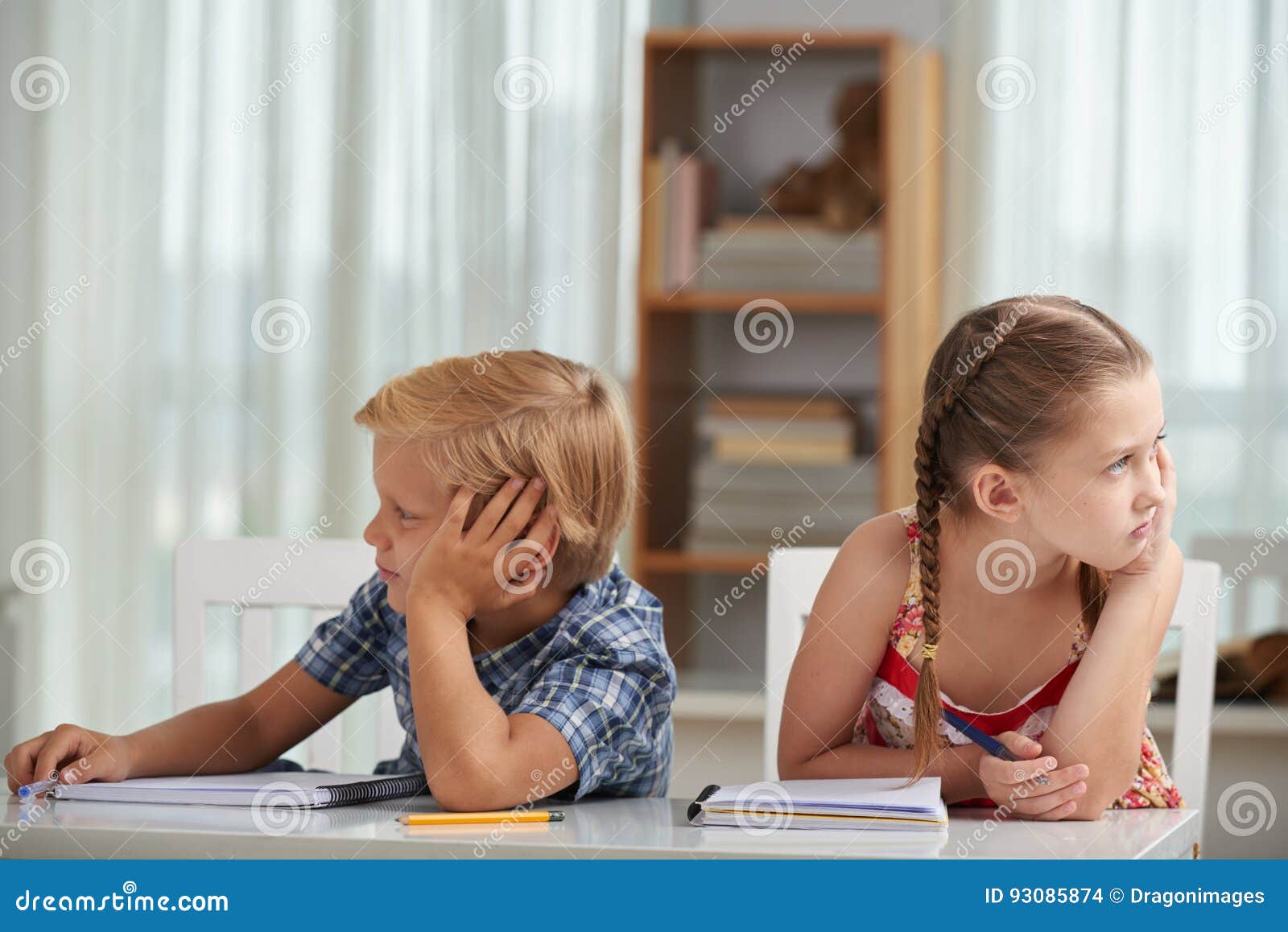 Quarrel stock photo. Image of girl, quarrel, emotion - 93085874