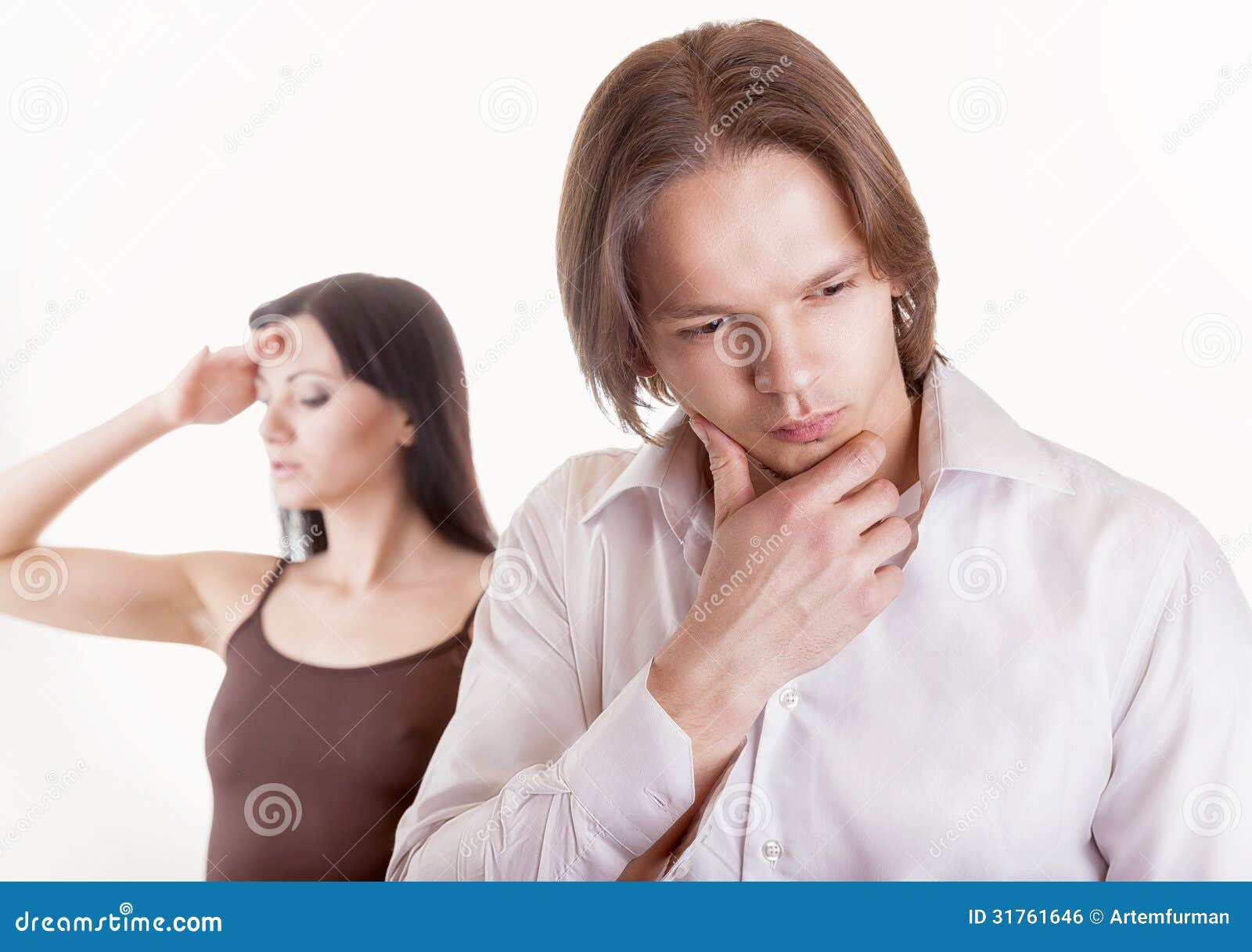 Quarrel stock photo. Image of jealousy, girlfriend, adult - 31761646