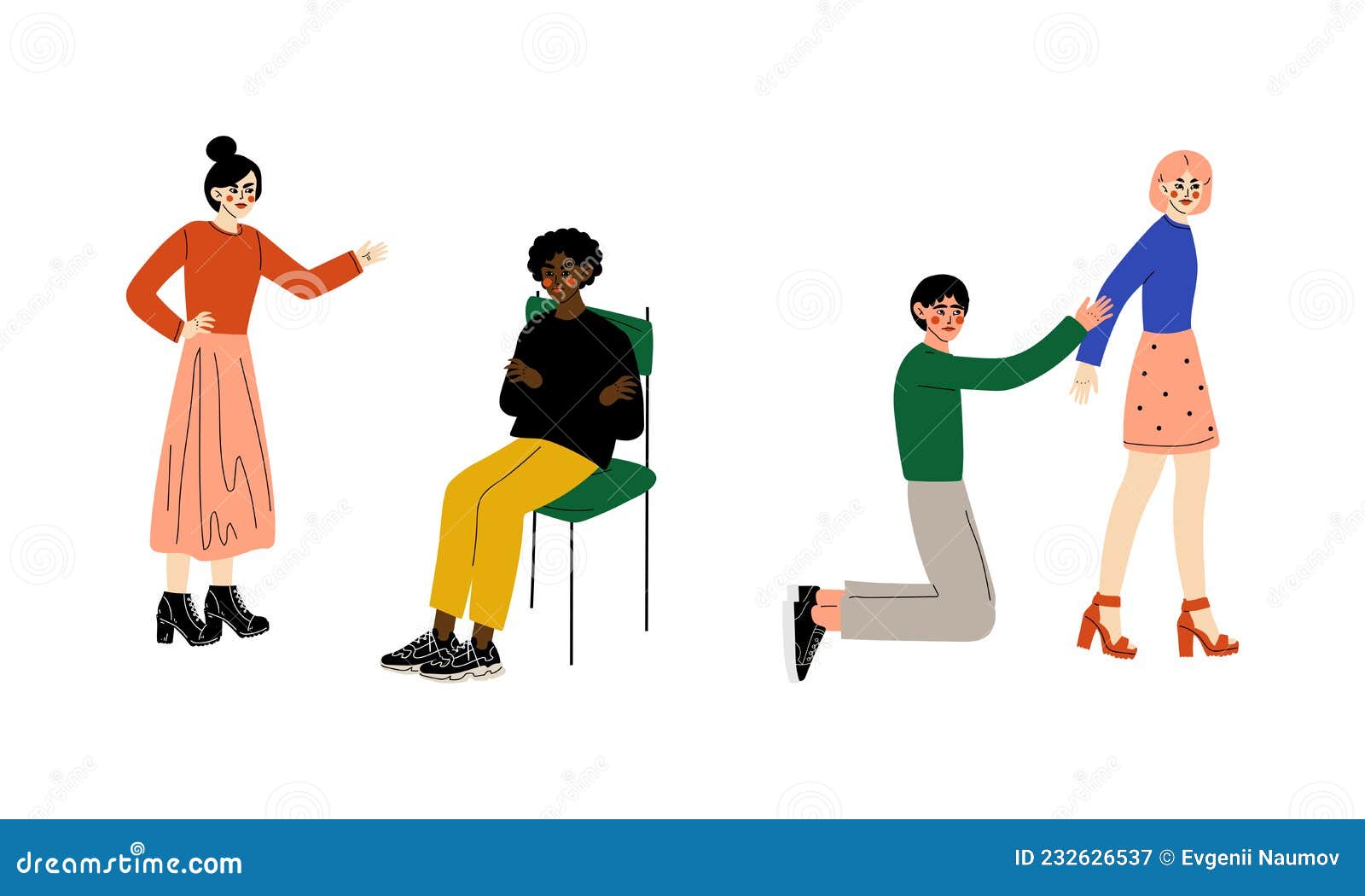 Quarrelling Couple Solving Problem and Misunderstanding in Relationship ...