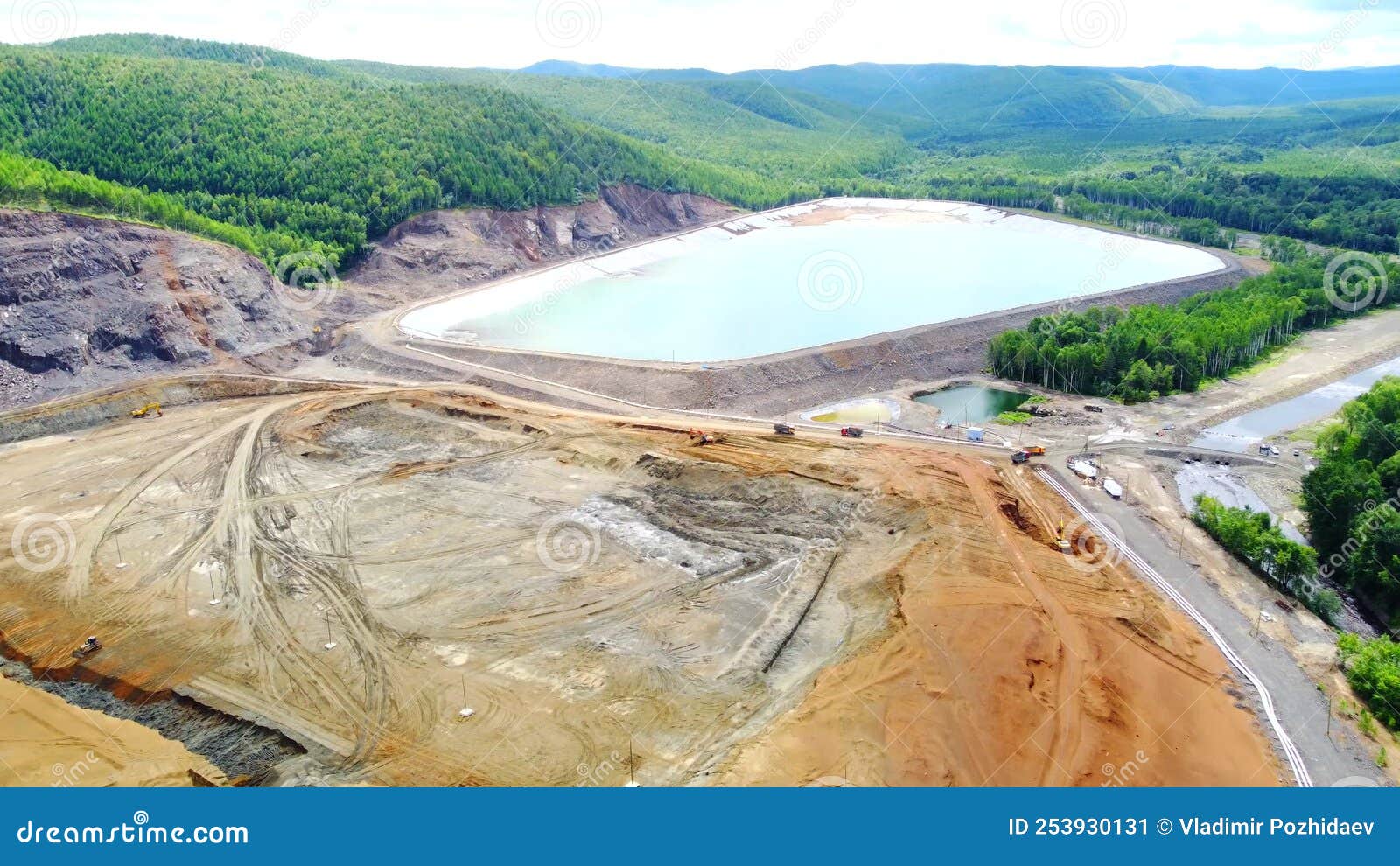 Quarries of the Mining and Processing Plant. Stock Video - Video of ...