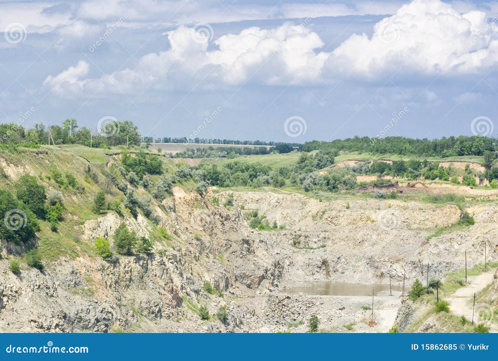 Quarry stock image. Image of quarry, scenery, level, ukraine - 15862685