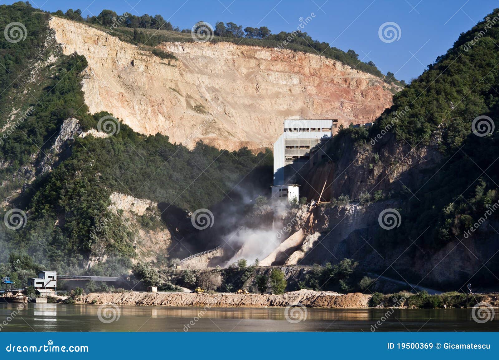 Quarry stock image. Image of natural, bulding, outside - 19500369