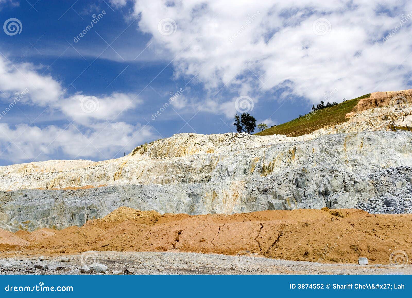 Quarry stock photo. Image of industry, construction, cliff - 3874552