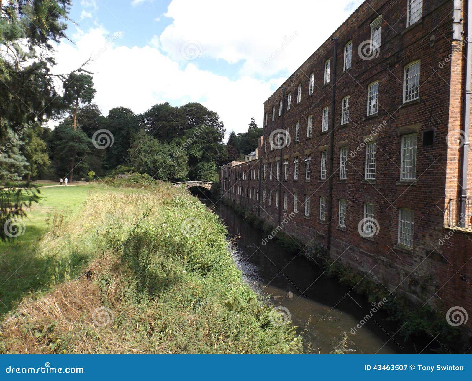 Quarry Bank Mill from Tv,s the Mill Stock Image - Image of beautiful ...