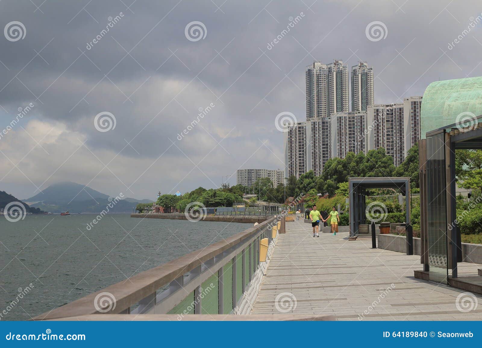 Quarry Bay Promenade editorial image. Image of kong, panorama - 64189840