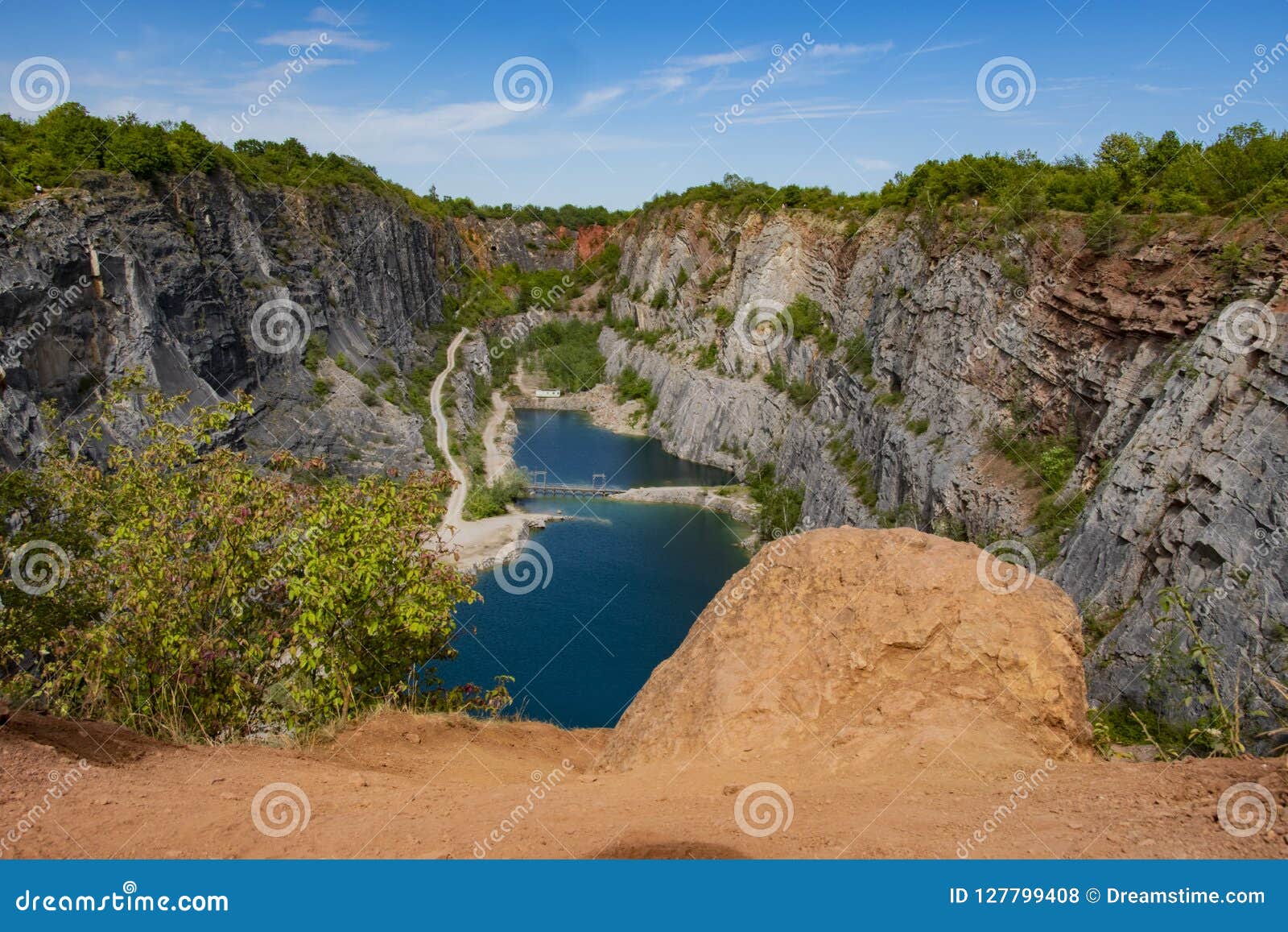 Quarry Big America stock photo. Image of bigamerica - 127799408