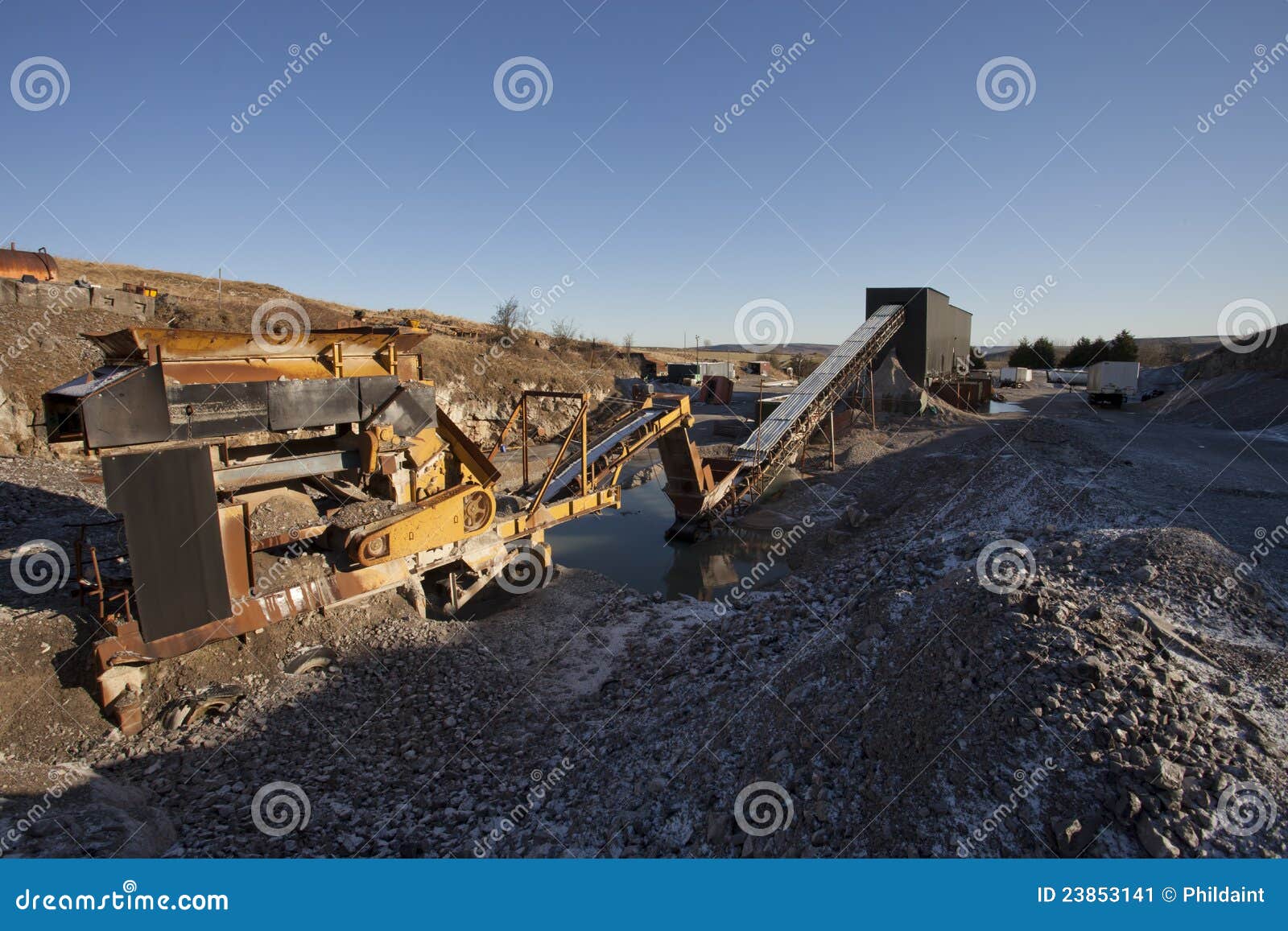 Quarry building stock image. Image of design, architecture - 23853141