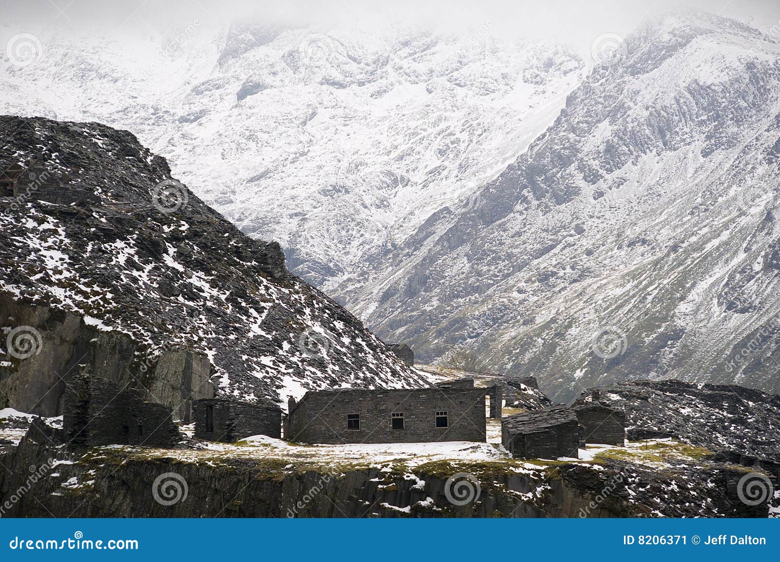 Quarry Buildings stock image. Image of derelict, building - 8206371