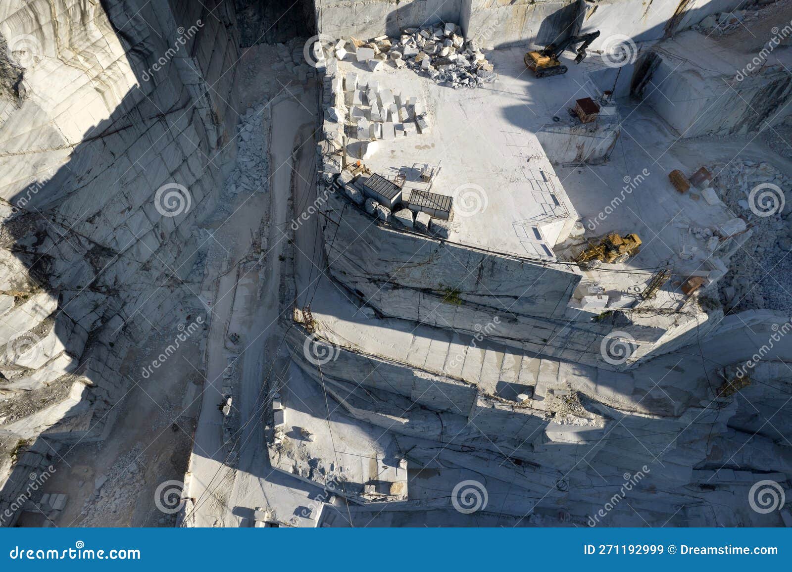 Photographic Documentation of a Quarry for the Extraction of Blocks of ...