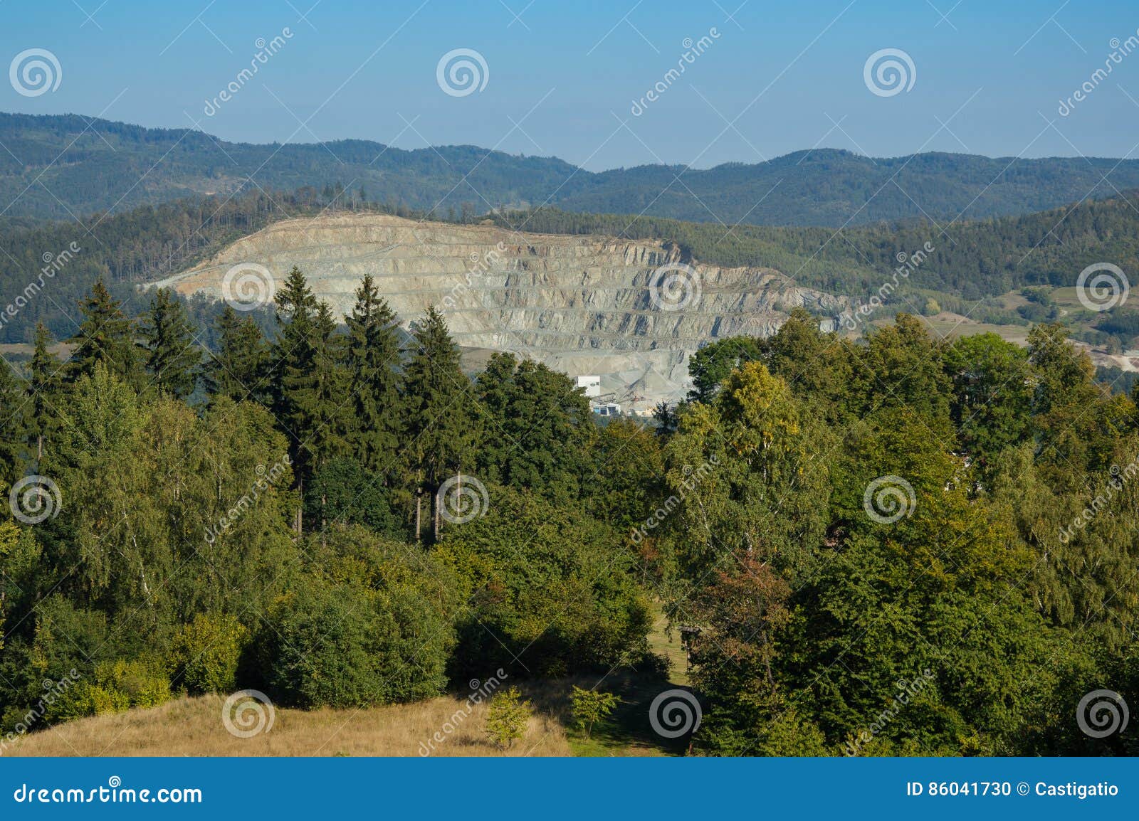 Quarry Gabro in Nowa Ruda Slupiec. Stock Photo - Image of nature ...