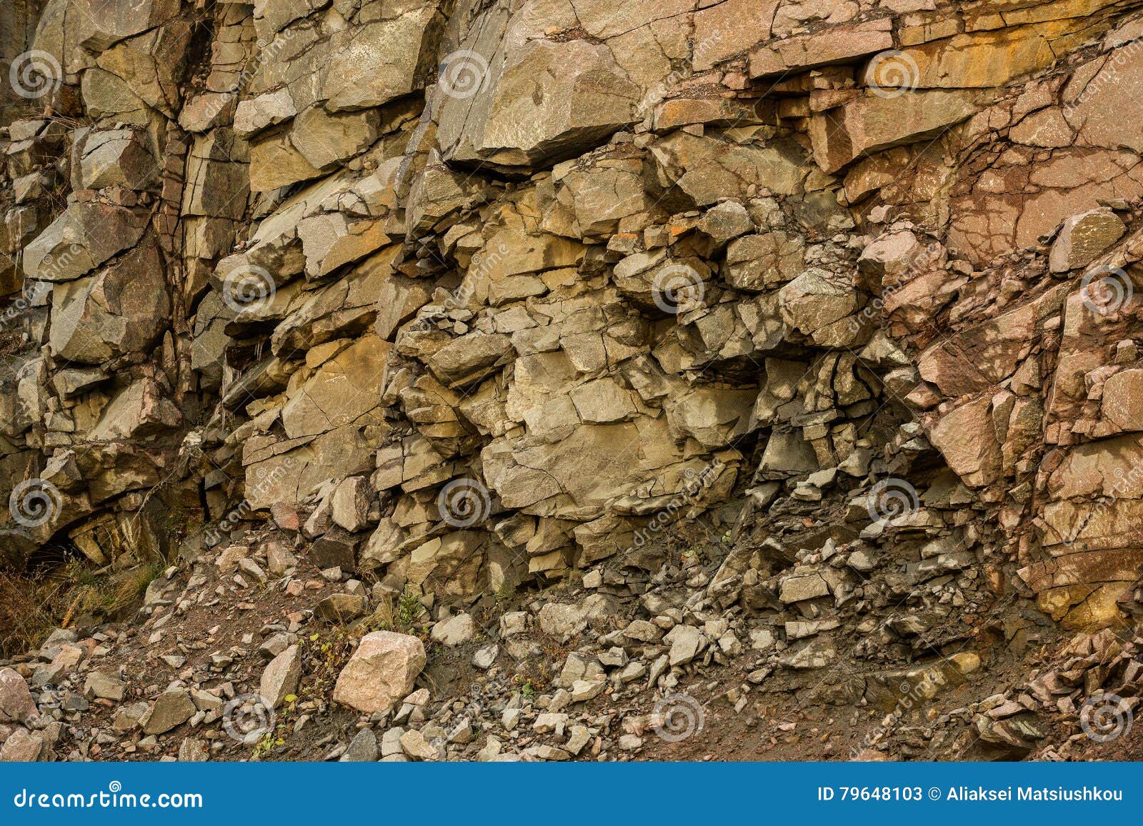 At the Quarry Gravel Geology Texture Stock Image - Image of building ...