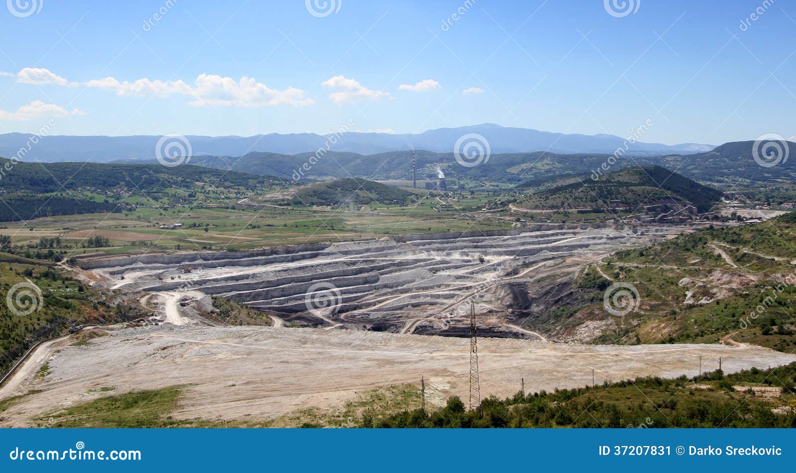 Quarry stock image. Image of mining, nature, geology - 37207831