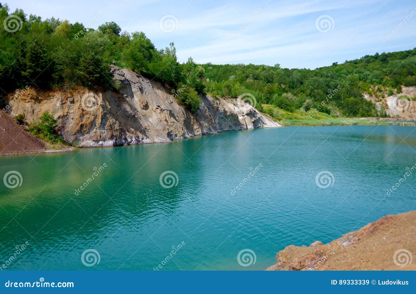 Quarry landscape stock image. Image of view, geology - 89333339