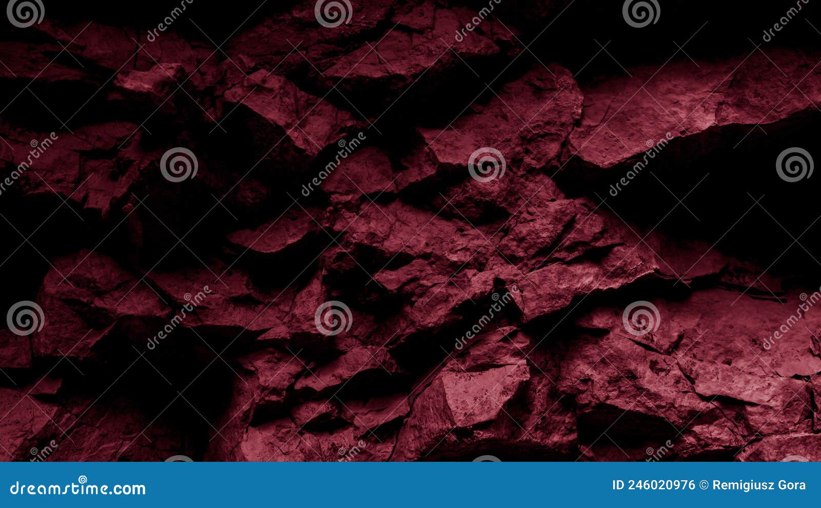 Red Limestone And Dolomite Rock Formations In Hajar Mountains On ...