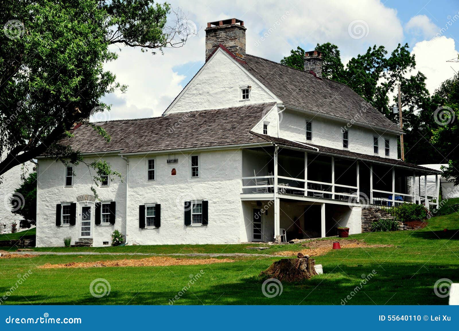 Quarryville, PA : Bartshire 1747 Image éditorial - Image du héréditaire ...