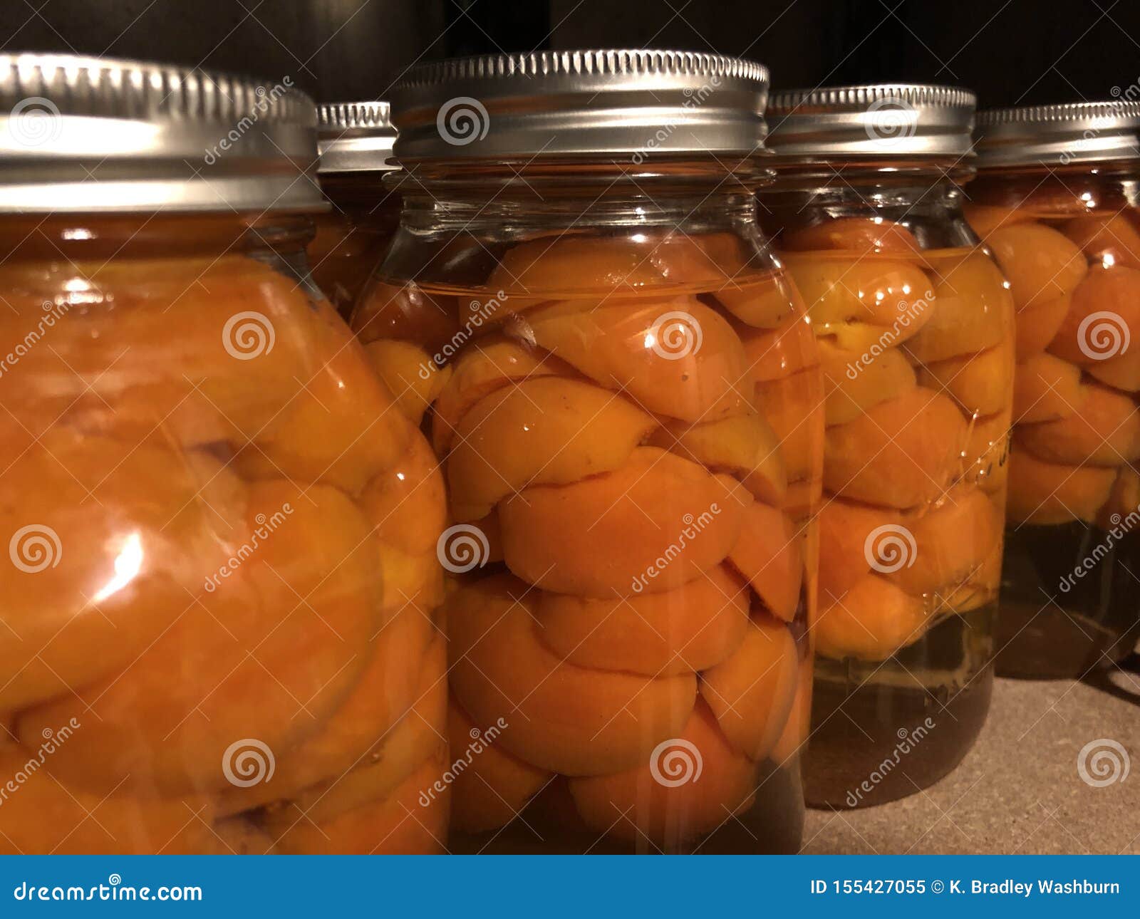 Bottled Apricots stock image. Image of bottled, preserve - 155427055
