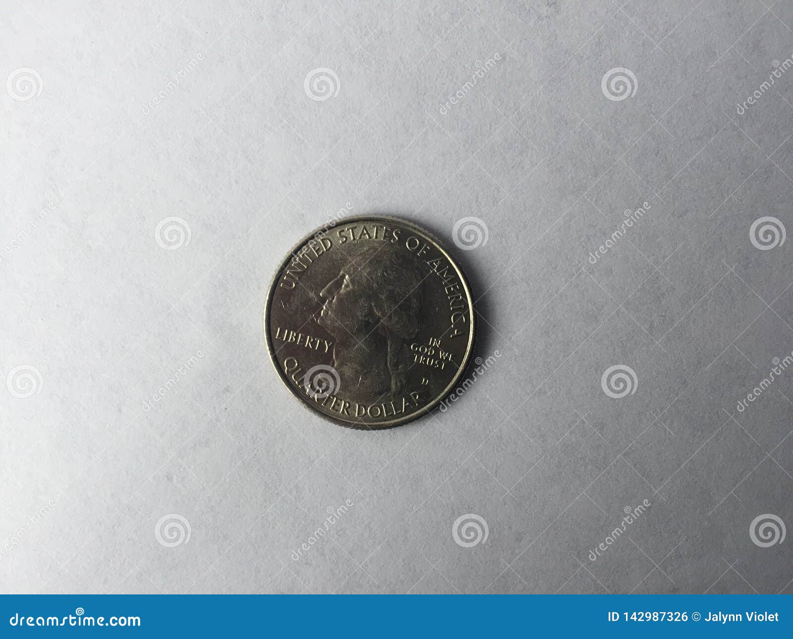 Quarter stock photo. Image of dollar, american, quarter - 142987326