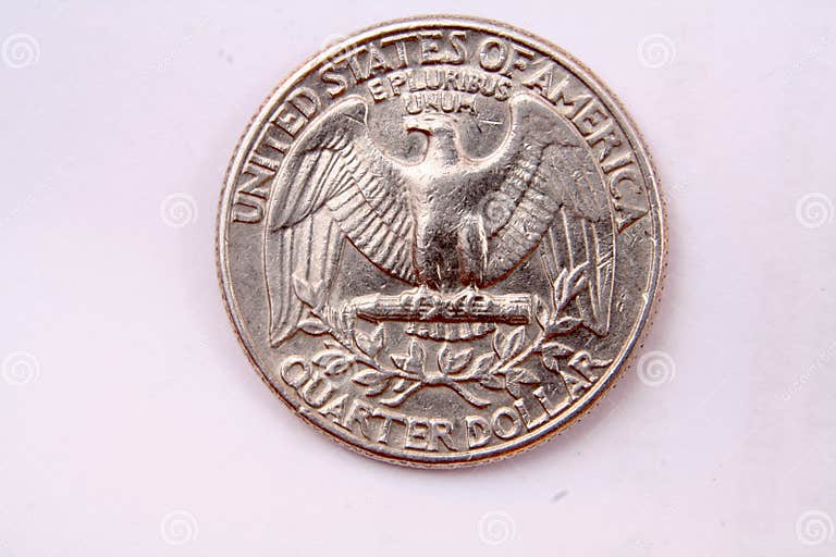 Quarter eagle side stock image. Image of unum, bank, cent - 628175