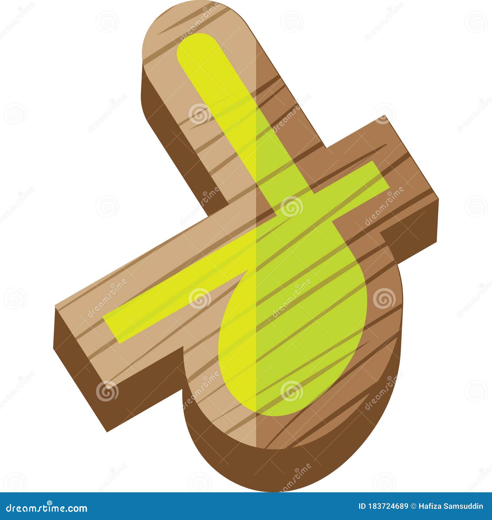 Quarter Note + Staff Notation Royalty-Free Illustration | CartoonDealer ...