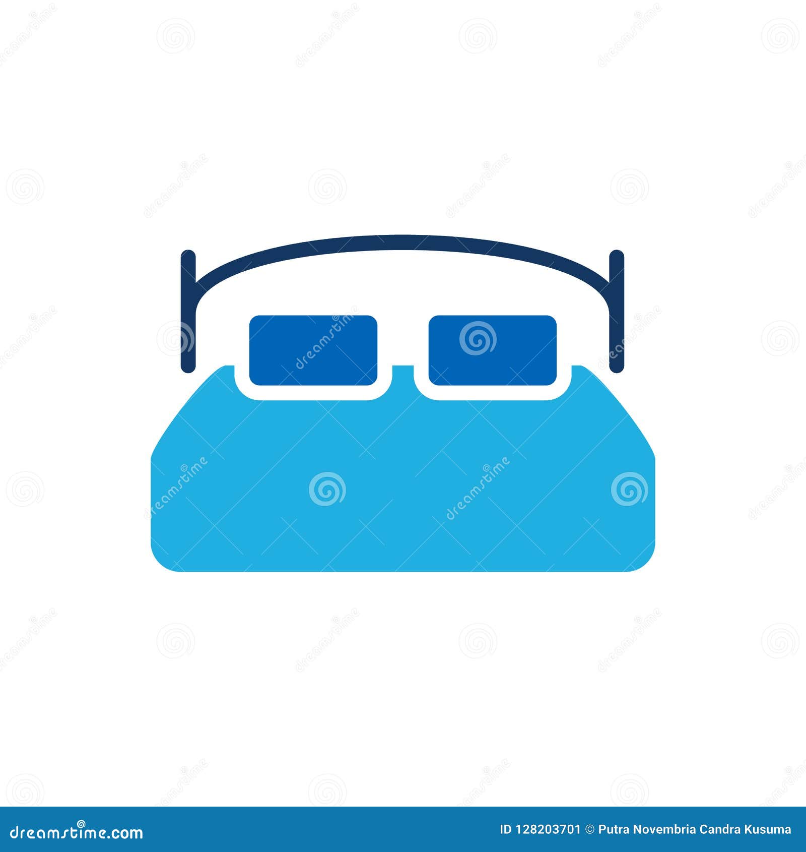 Quarto Logo Icon Design ilustração do vetor. Ilustração de marcar ...