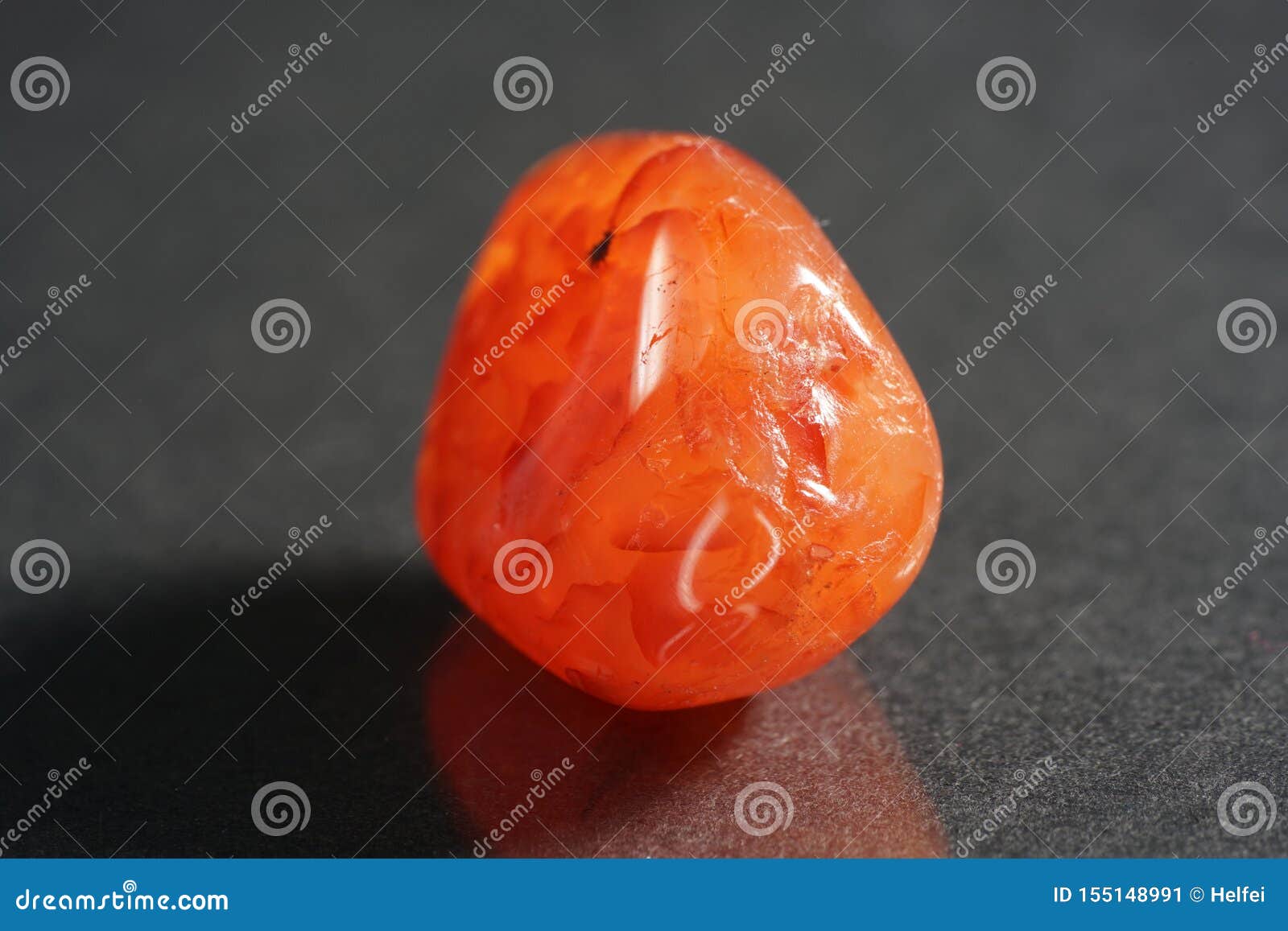 Quartz Also Called Deep Quartz Photographed in Studio in Front of Black ...