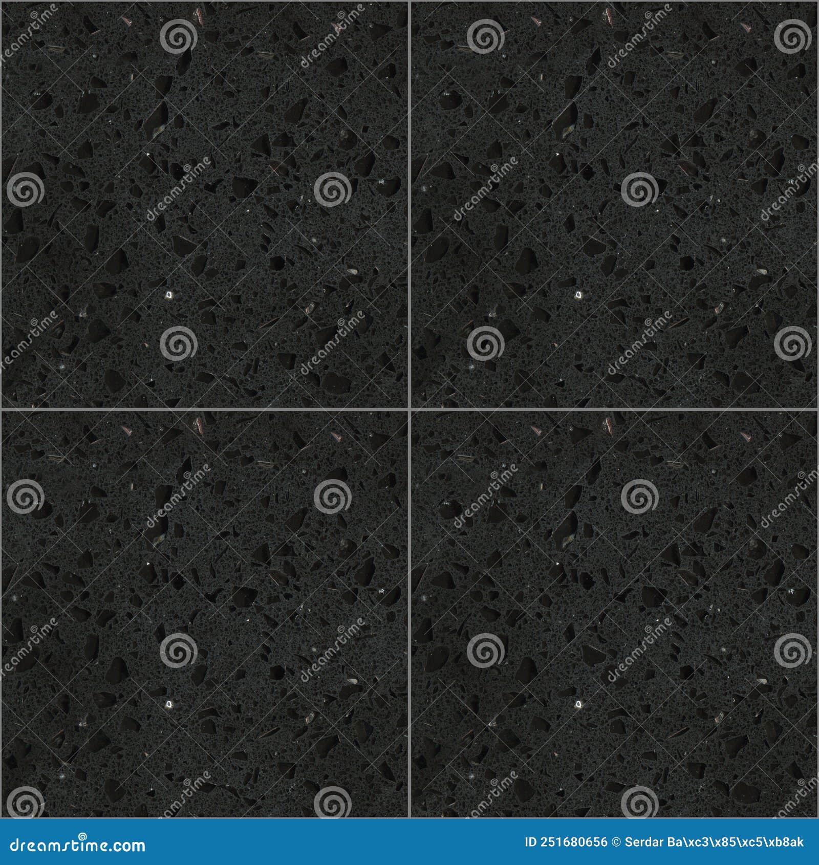 Quartz Black Square Seamless Ceramic Mosaic Tile and Pattern Useful As ...