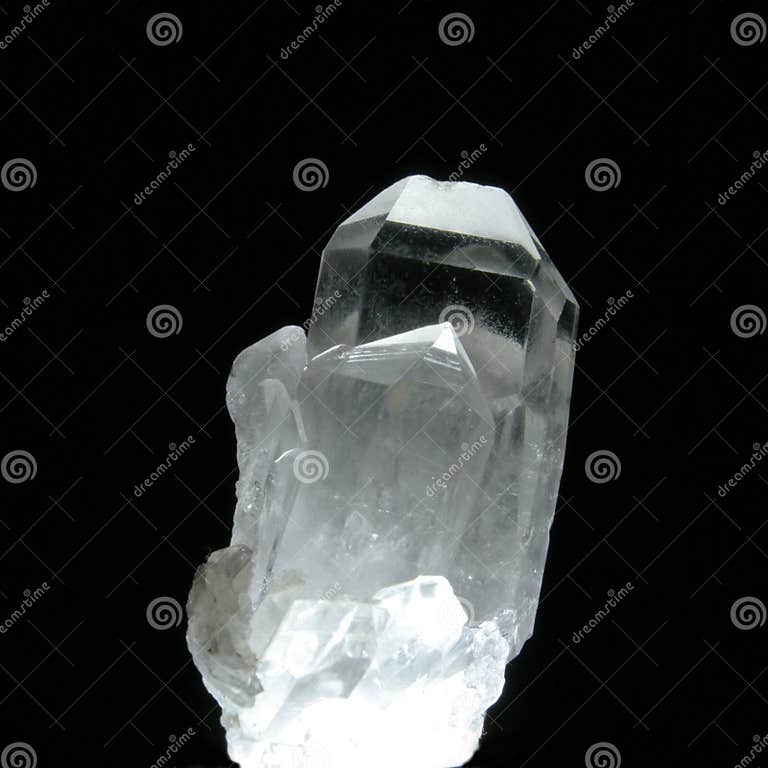 Quartz crystal stock photo. Image of quartz, facet, crystaline - 3145154
