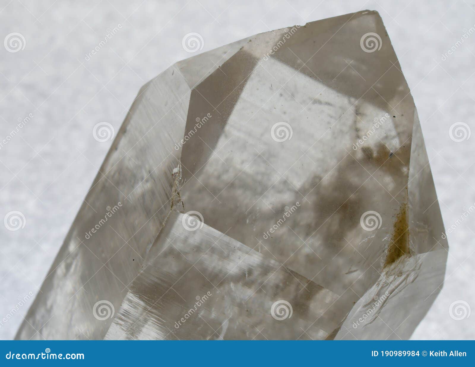 Closeup of a Quartz Crystal Structure Stock Photo - Image of texture ...
