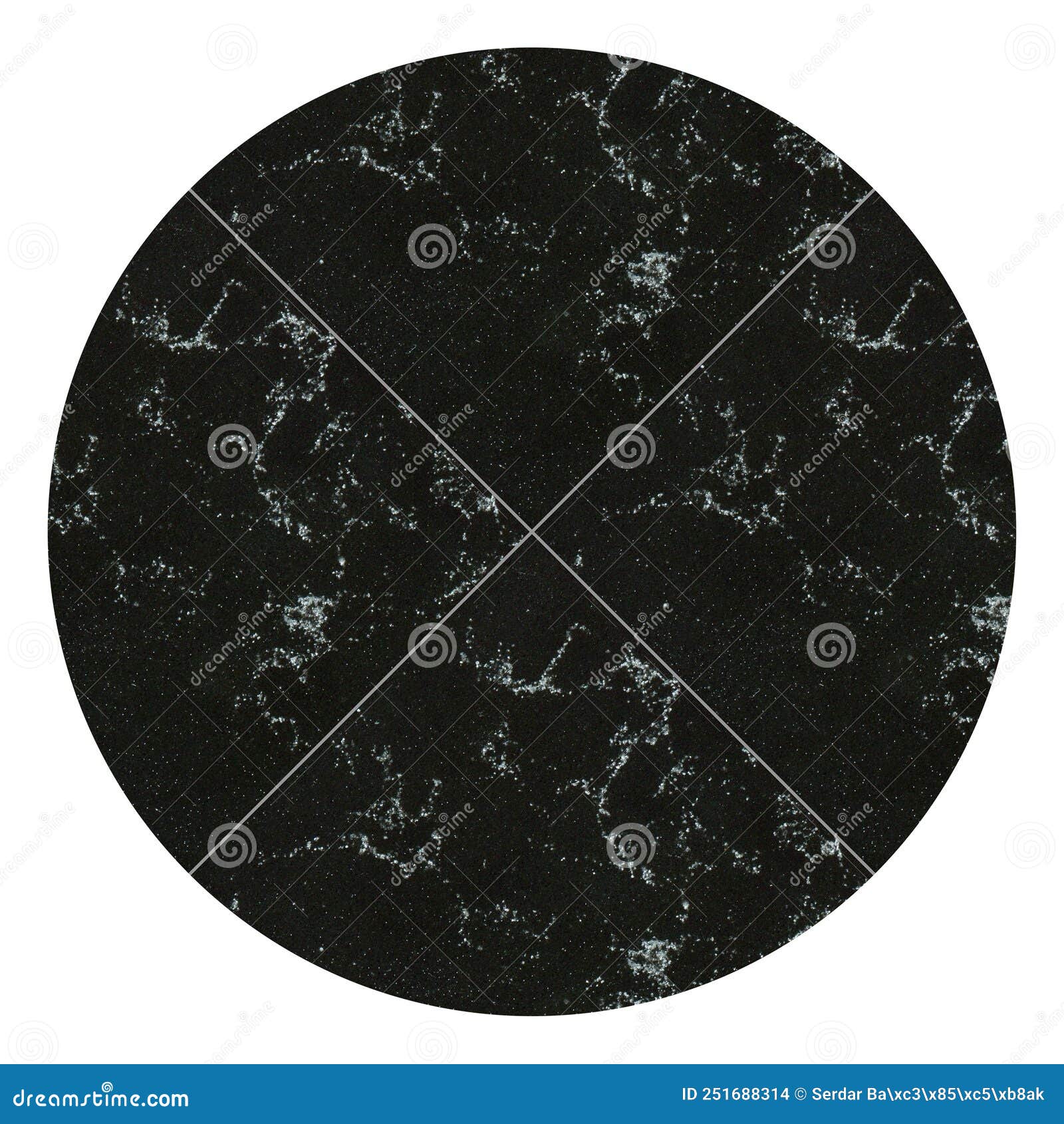 Quartz Gray Round Seamless Ceramic Mosaic Tile and Pattern Useful As ...