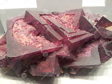 Quartz Mineral stock image. Image of geometric, texture - 41665915
