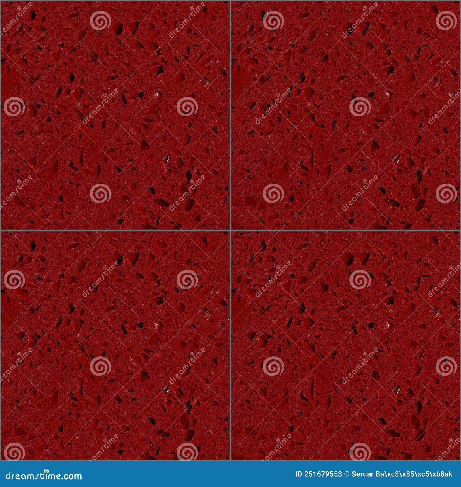 Quartz Red Square Seamless Ceramic Mosaic Tile and Pattern Useful As ...