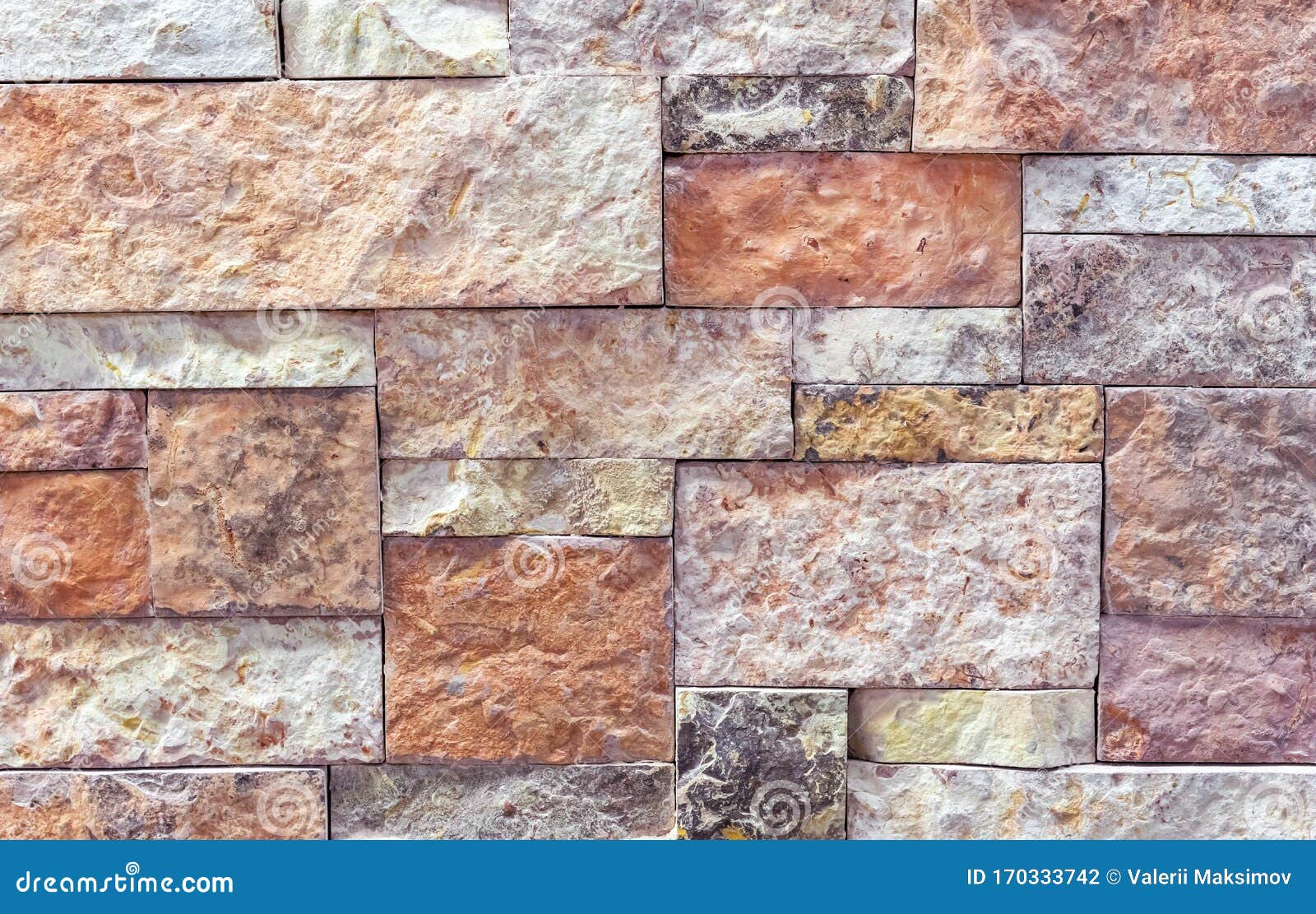 Quartz Stone Texture for Room Decor. Blocks from of Natural Stone Stock ...