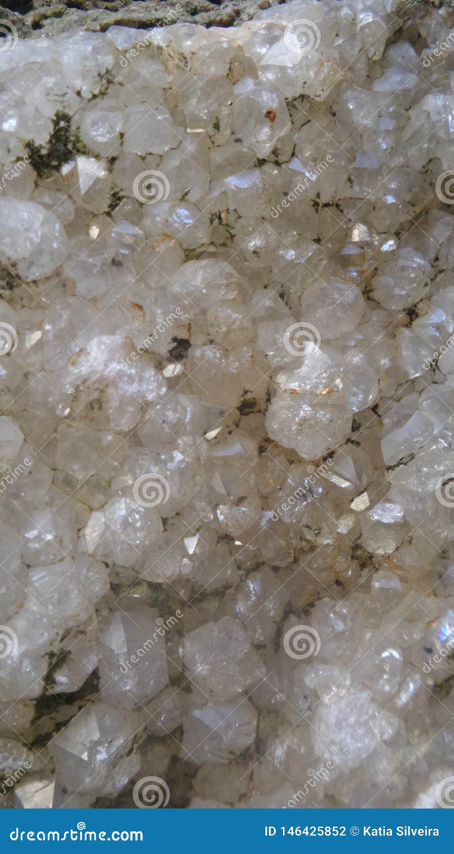 Quartz Stone on the Wall Inside an Ancient Cave Stock Photo - Image of ...