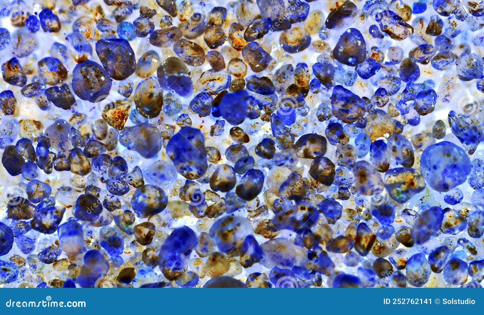 Quartz Under the Microscope Stock Image - Image of crystal, abstract ...