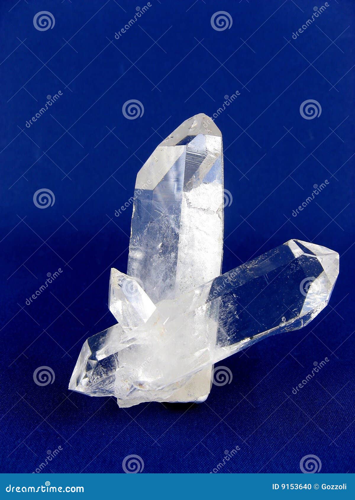 Quartz var. Rock Crystal stock photo. Image of chakra - 9153640