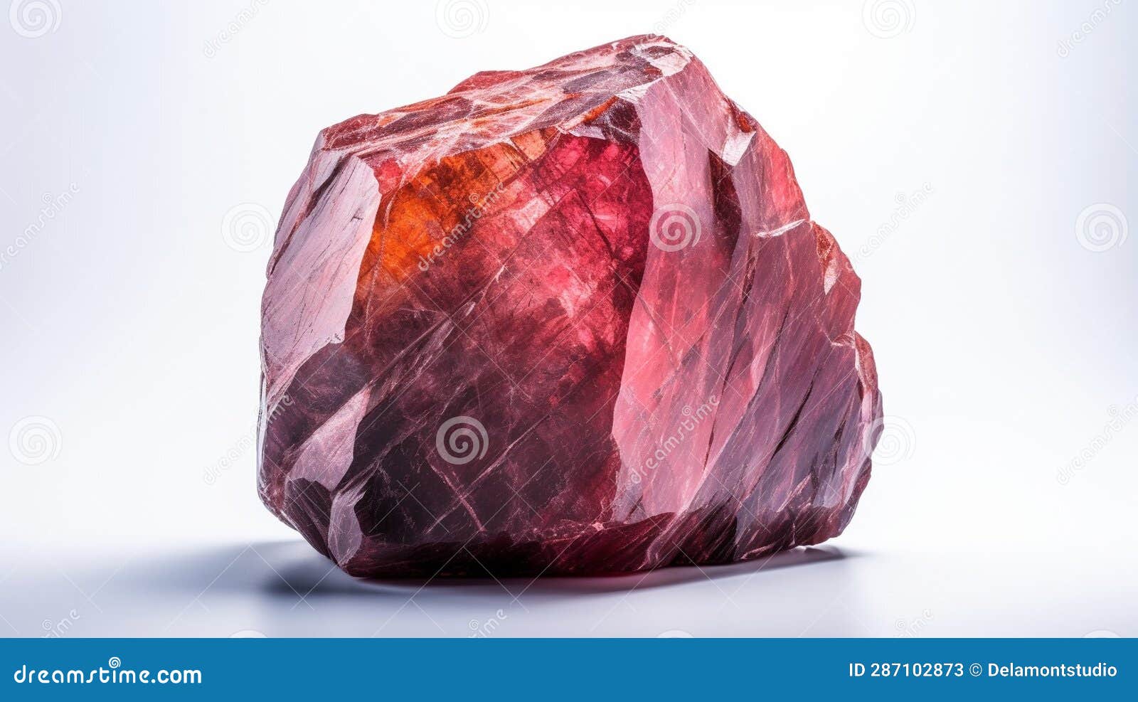 Quartzite_rock_isolated_on_white_backround1_1 Stock Illustration ...