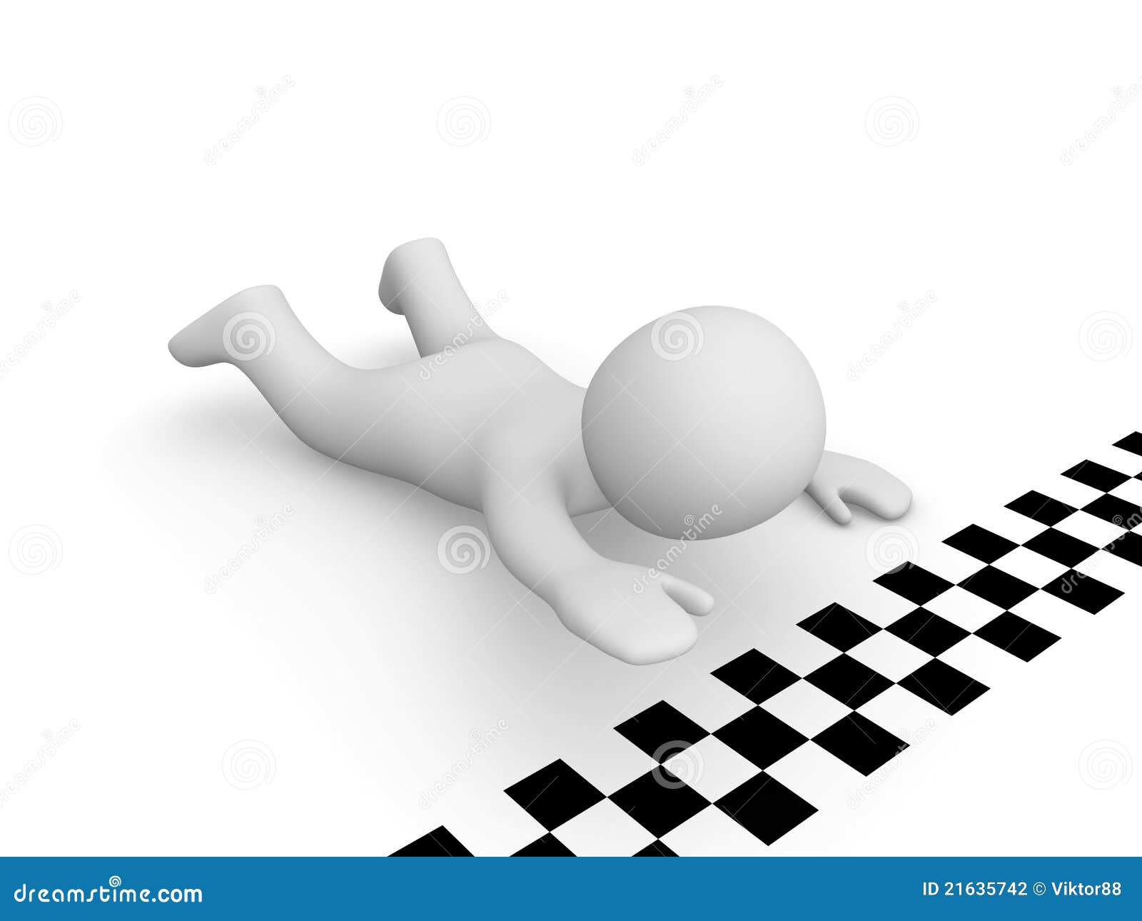 Quase No Meta Fotografia de Stock - Imagem: 21635742