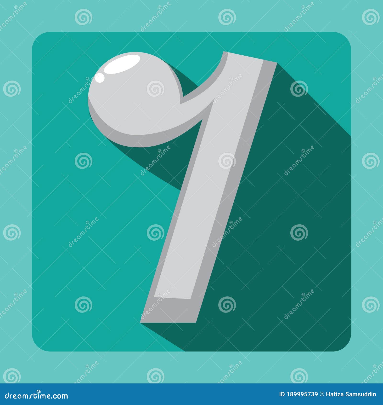 Quaver Rest. Vector Illustration Decorative Design Stock Vector ...