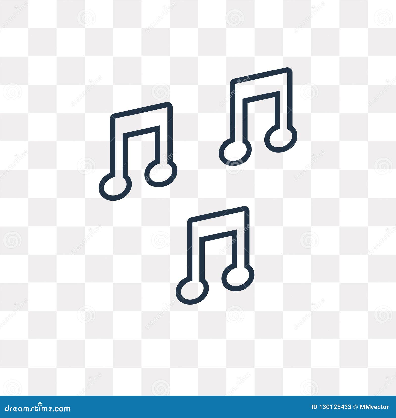 Quaver Vector Icon On White Background. Flat Vector Quaver Icon Symbol ...