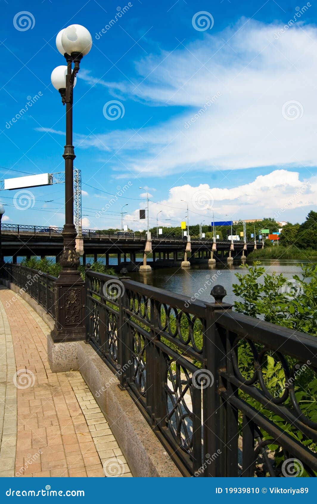 Quay stock photo. Image of clouds, torch, quay, landscape - 19939810
