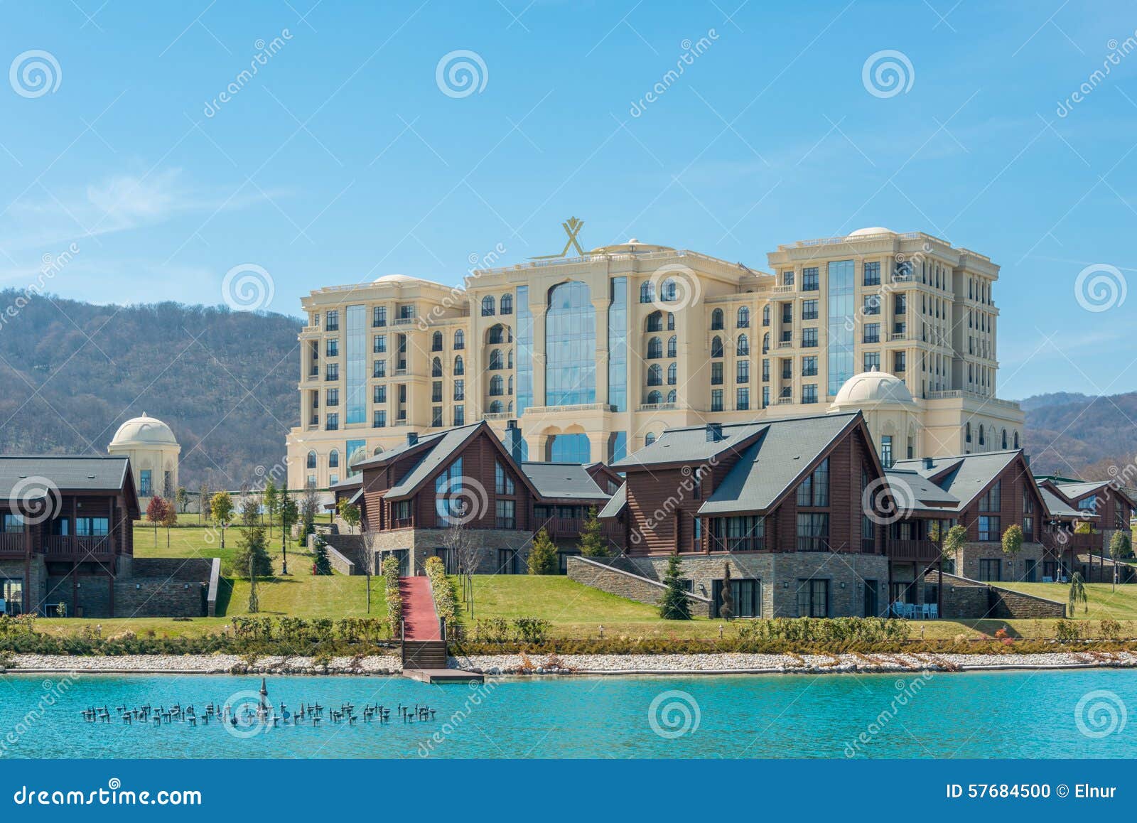 Quba - 26 De Marzo De 2015: Hotel De Quba Rixos En Marzo Imagen ...