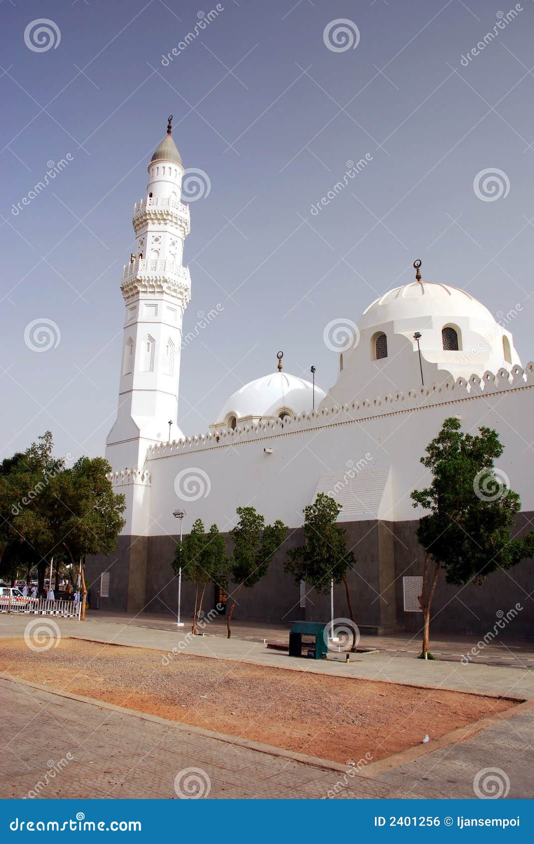 Quba Mosque stock photo. Image of ramadan, amen, arabia - 2401256