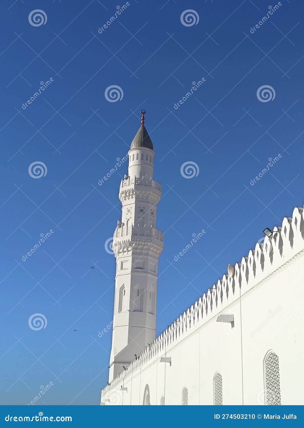 Quba Mosque, Madinah Al-Munawaroh Stock Photo - Image of munawaroh ...