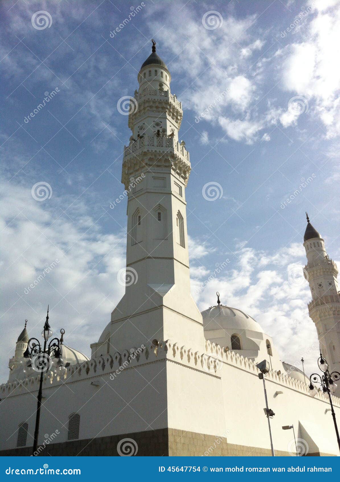Quba Mosque stock photo. Image of masjid, quba, mosque - 45647754