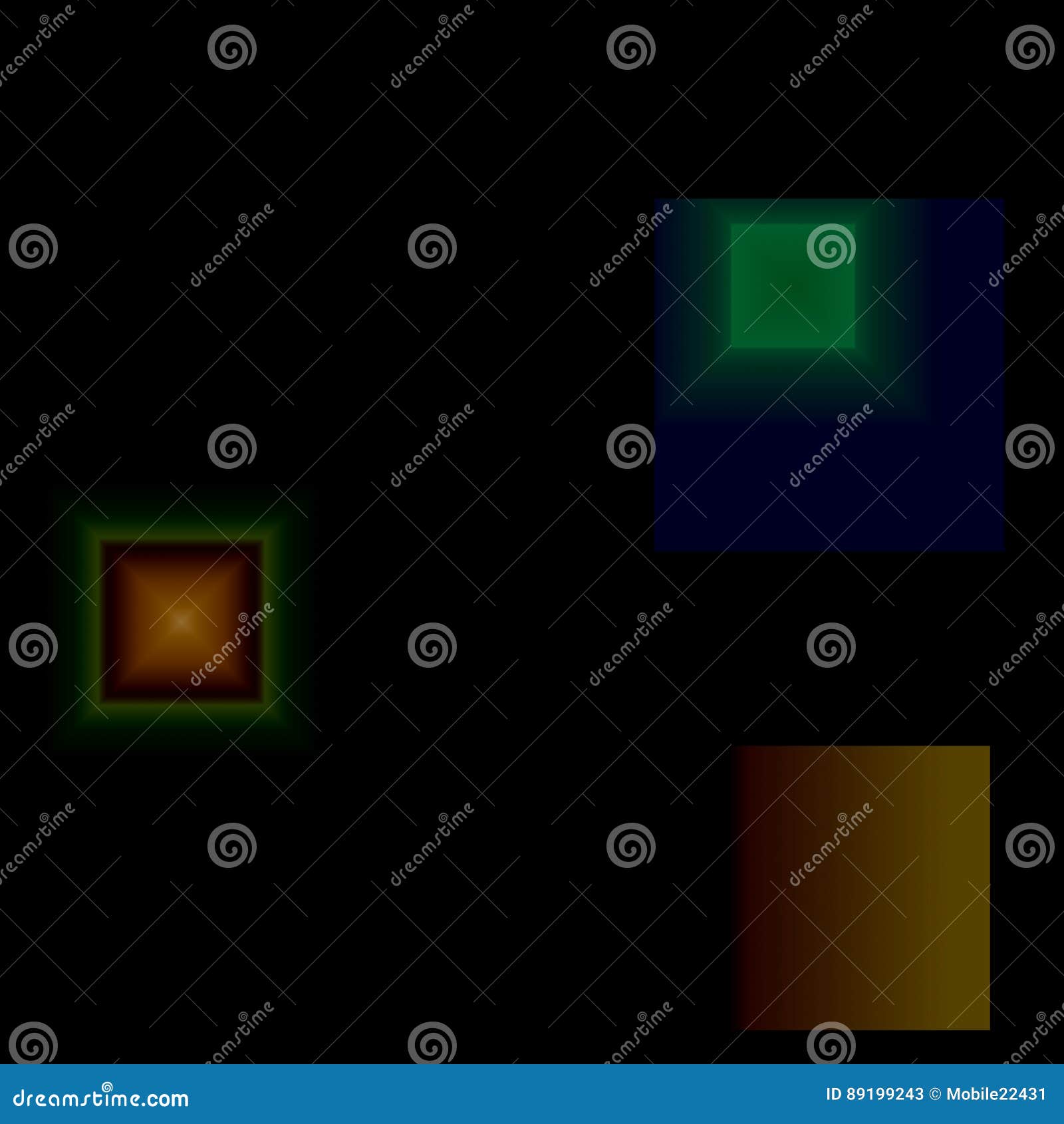 Qubes Colored stock illustration. Illustration of background - 89199243