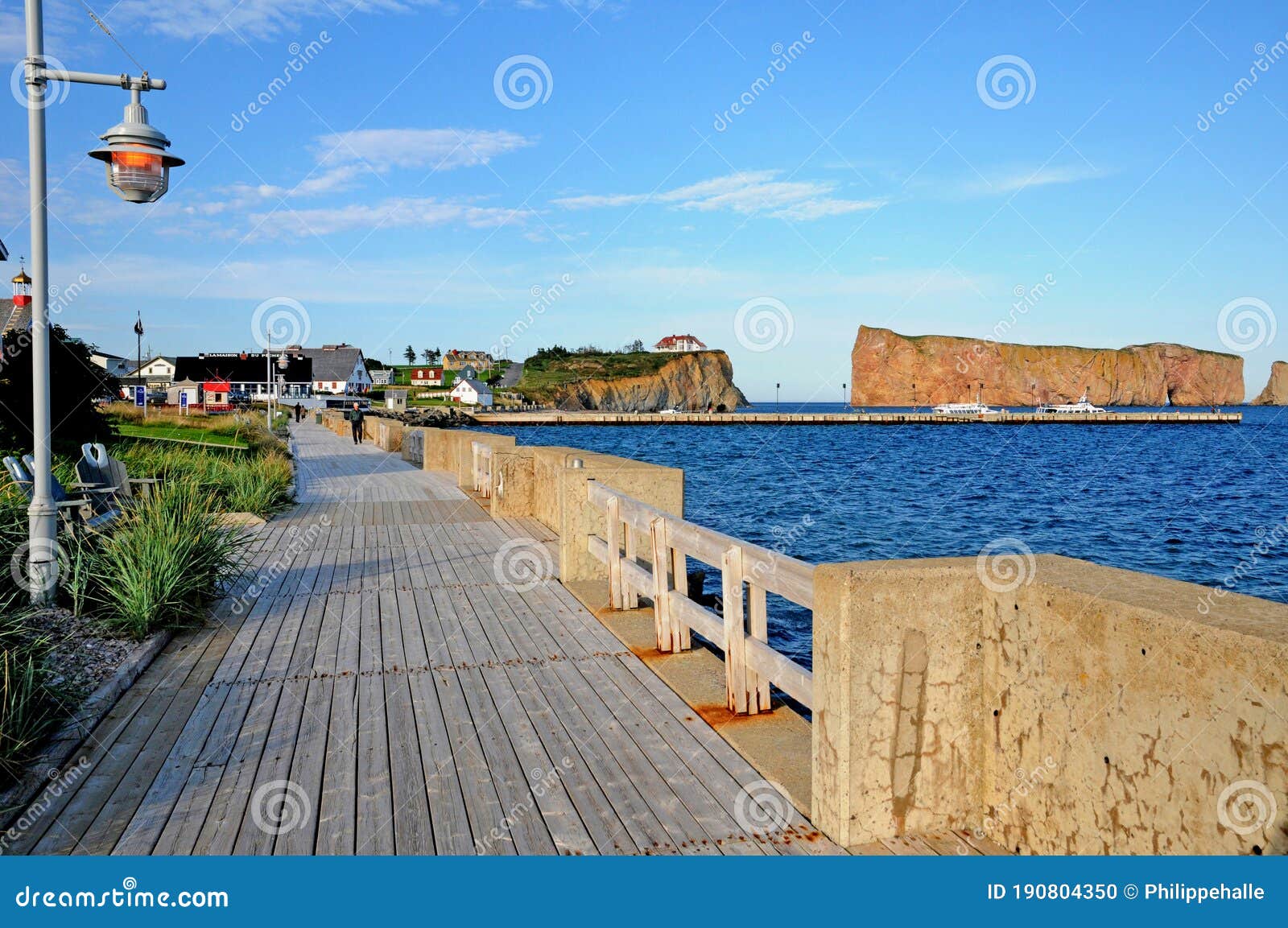 Quebec; Canada- June 25 2018 : Coast of Perce in Gaspesie Editorial ...