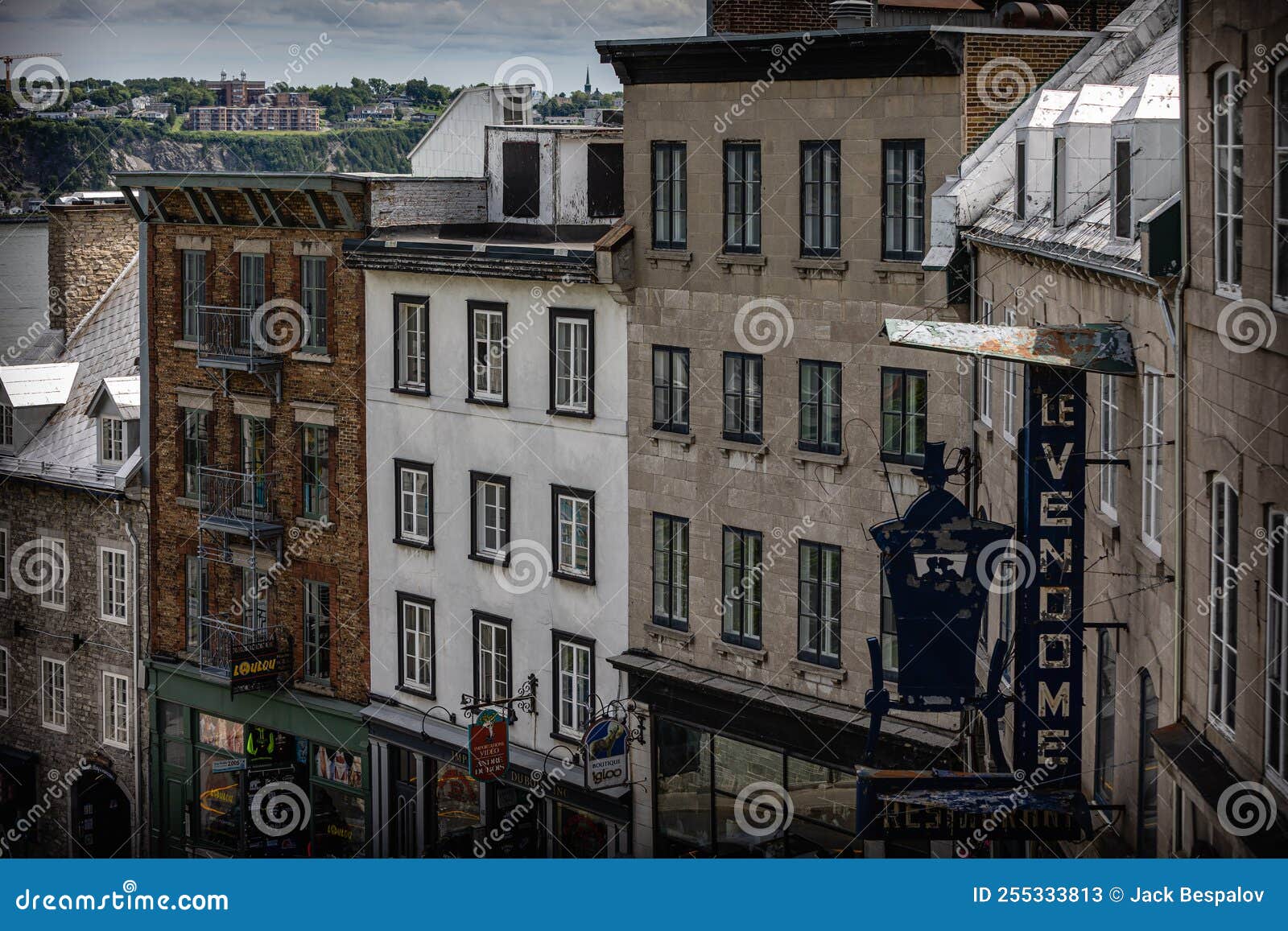 Quebec City Architecture Quebec City Quebec Editorial Stock Photo ...