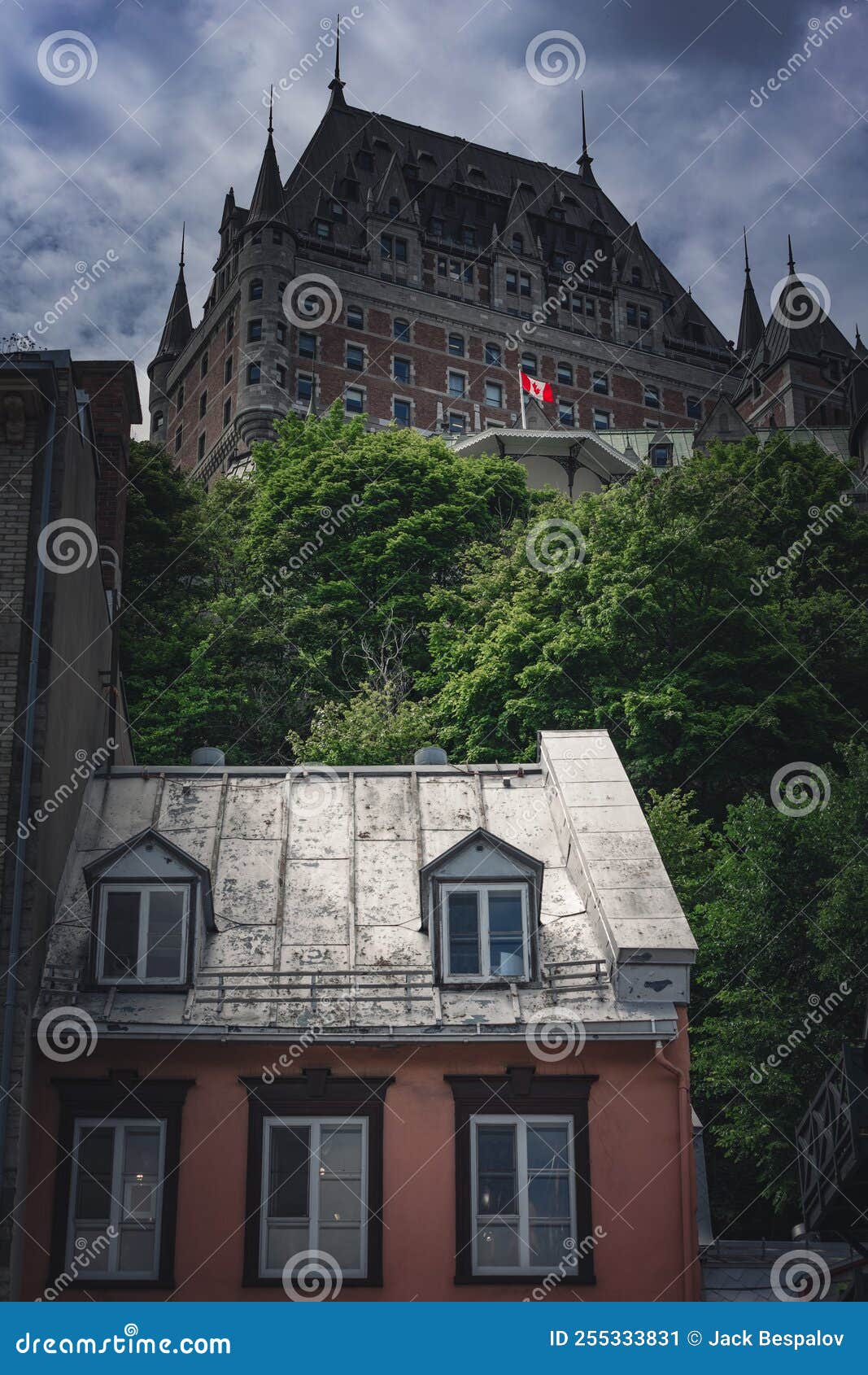 Quebec City Architecture Quebec City Quebec Stock Image - Image of ...