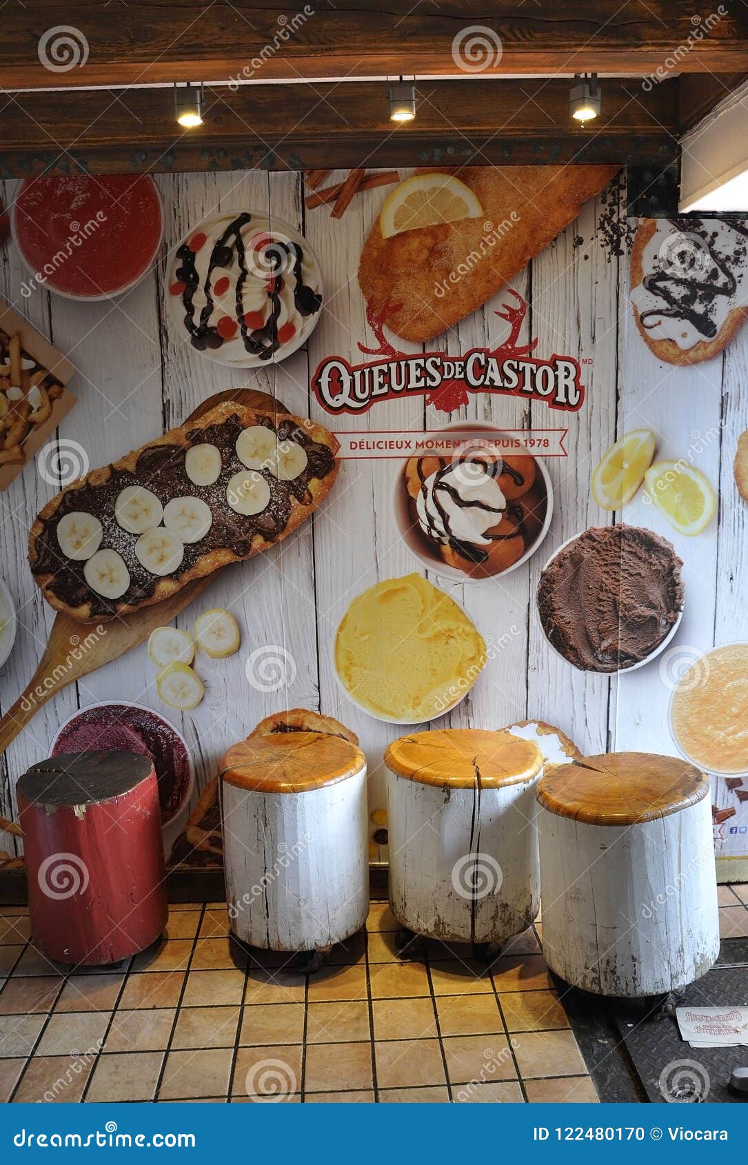 Quebec City, 28th June: Restaurant Queues De Castor from Boulevard ...