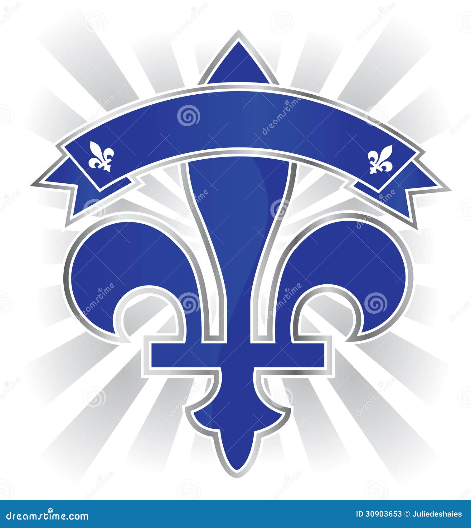 Quebec emblem stock illustration. Illustration of design - 30903653